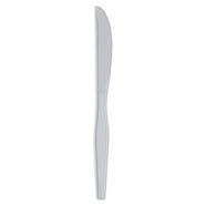 Dixie Disposable Heavyweight Cutlery Utensils, White Plastic Knives ...