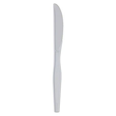 Dixie Disposable Heavyweight Cutlery Utensils, White Plastic Knives ...