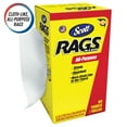 Scott Rags In-A-Box, All-Purpose, White, 85 Shop Towels Per Box ...