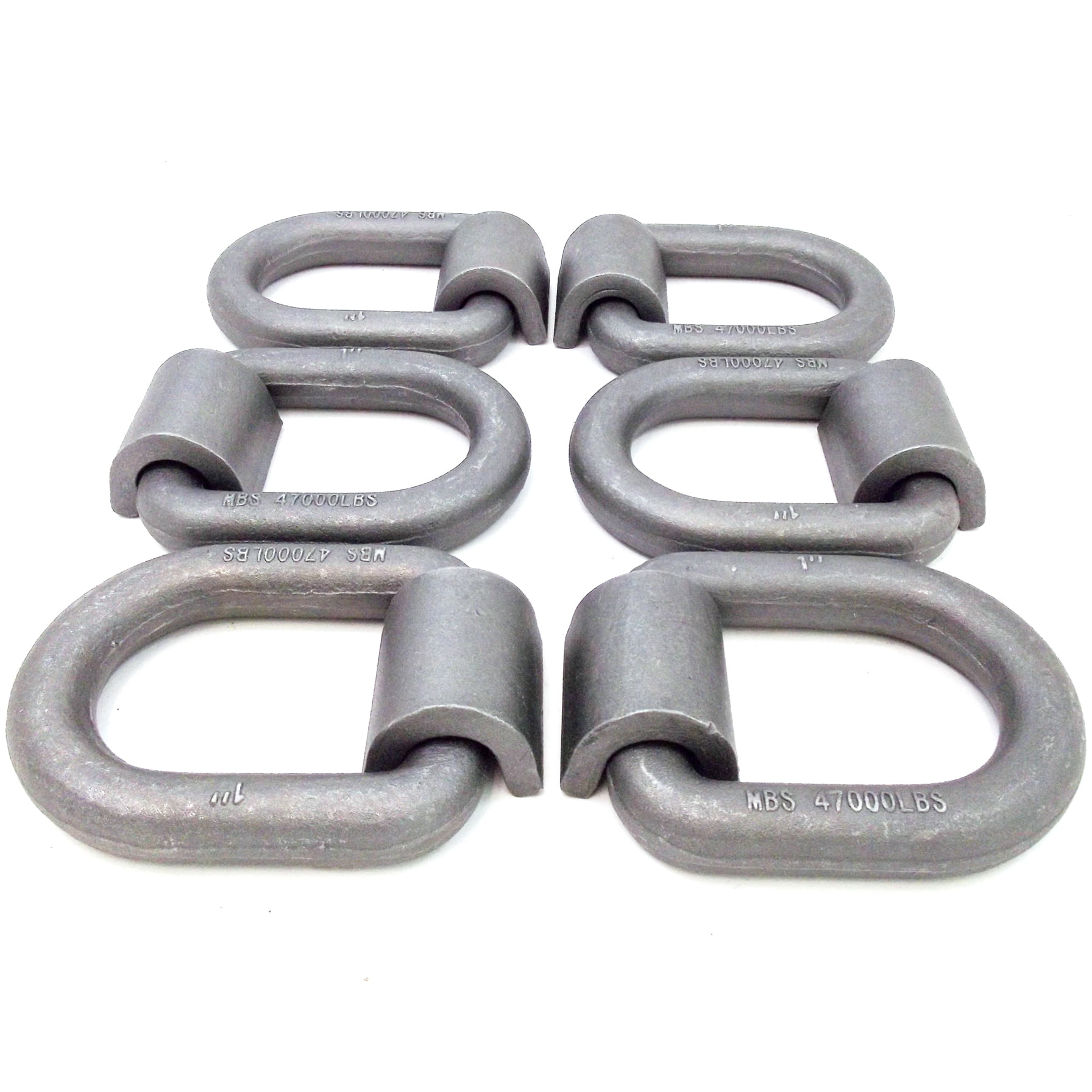 Red Hound Auto 6-1 inches Forged Weld on D Ring Chain Tie Down 47,000 ...