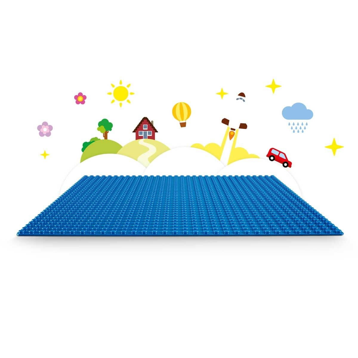 LEGO Blue Baseplate 10714 Building Set (1 Piece) - Walmart.com
