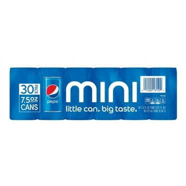 Coca-Cola Mini Soda Cans, 7.5oz, 30pk Case - Walmart.com