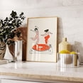 Affixzi Retro Music Inspired Poster Print, Dancing Wall Art for Home ...