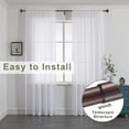 72-144 Inches Curtain Rods for Window, 1 Inch Diameter Drapery Rod with ...