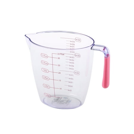 900ml Transparent Plastic Measuring Cup with Marking Scales Baking ...