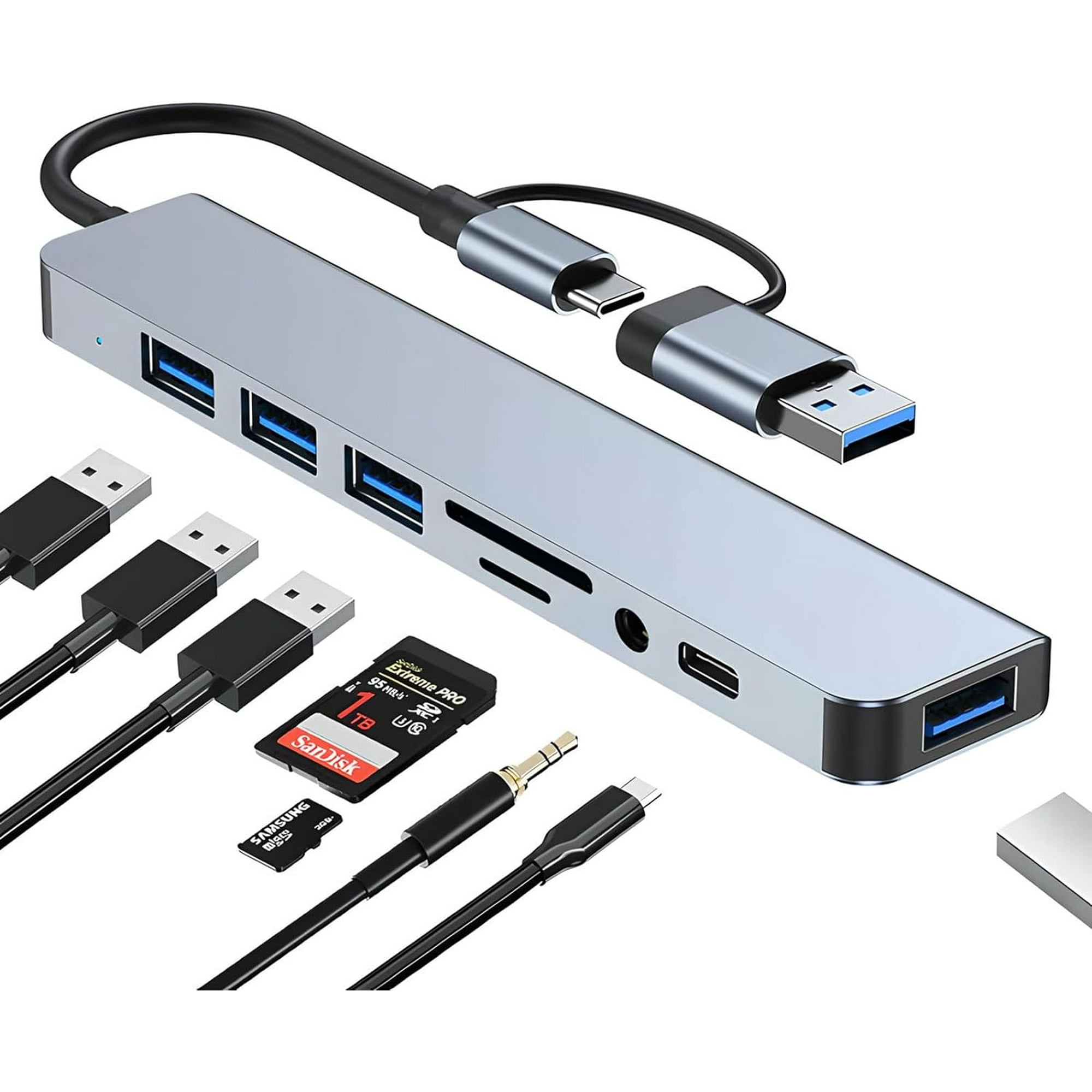 Click here for Unbranded Hub Usb C  Adaptador Multipuerto Usb 8 E... prices