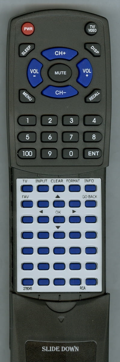 Redi-Remote Custom Replacement TV Control for RCA Models L42FHD37R ...