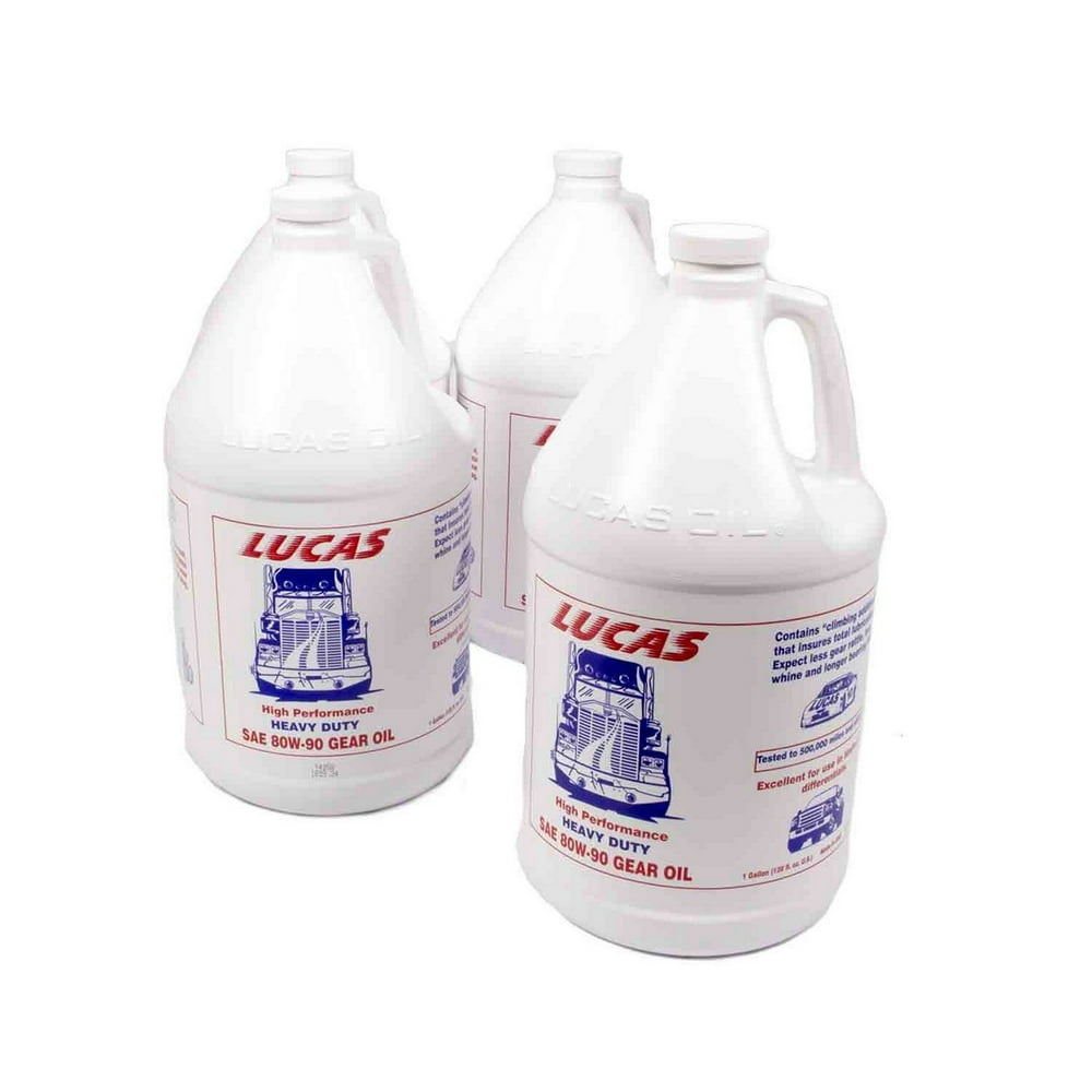 Lucas Oil Products SAE 80W-90 Heavy Duty Gear Oil - Walmart.com ...
