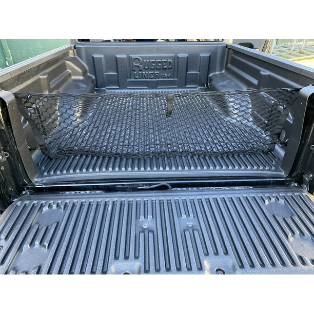 Truck Bed Envelope Style Trunk Mesh Cargo Net for Jeep Gladiator Sport ...