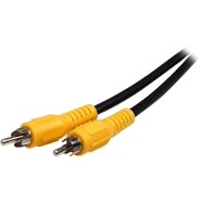 25FT 3 RCA TO 3 RCA VIDEO/AUDIO CABLE STANDARD SERIES LIFETIME WARR ...