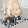 Dog Food Mats for Floors, Absorbent and Quick-Drying Pet Cat Food Mat ...