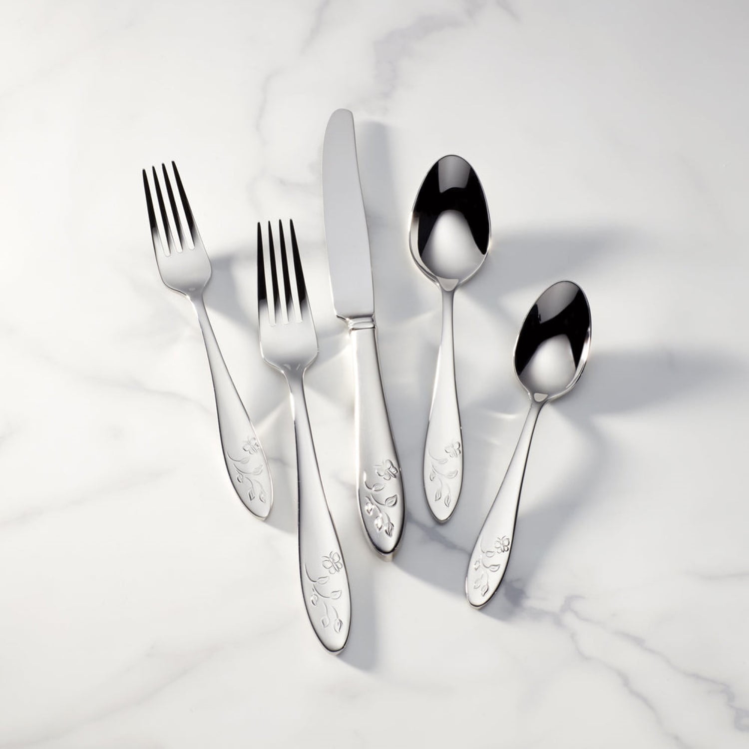 Lenox Butterfly Meadow 20-Piece Flatware Set - Walmart.com