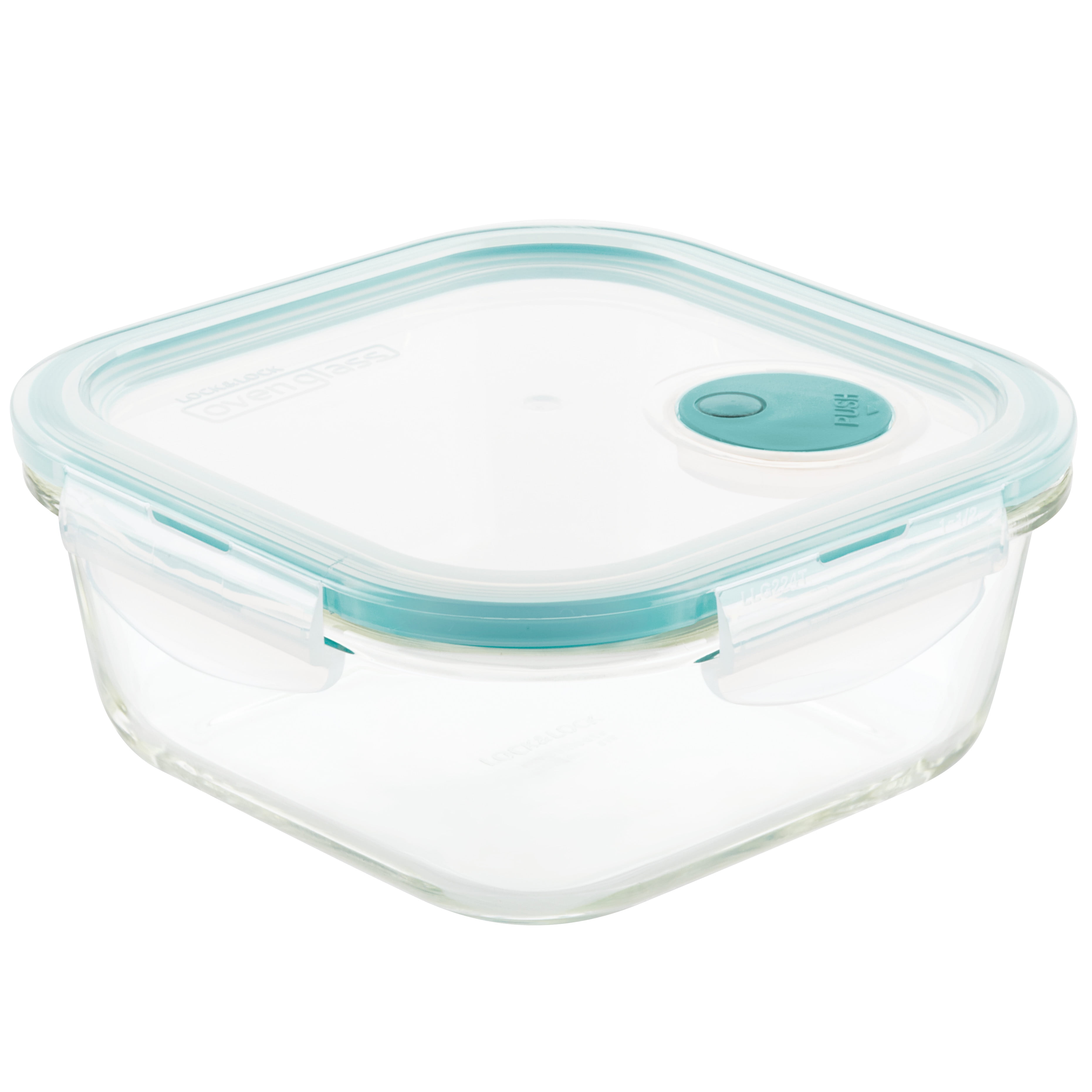 LocknLock Performance Glass Vented Food Storage Container, 25-Ounce ...