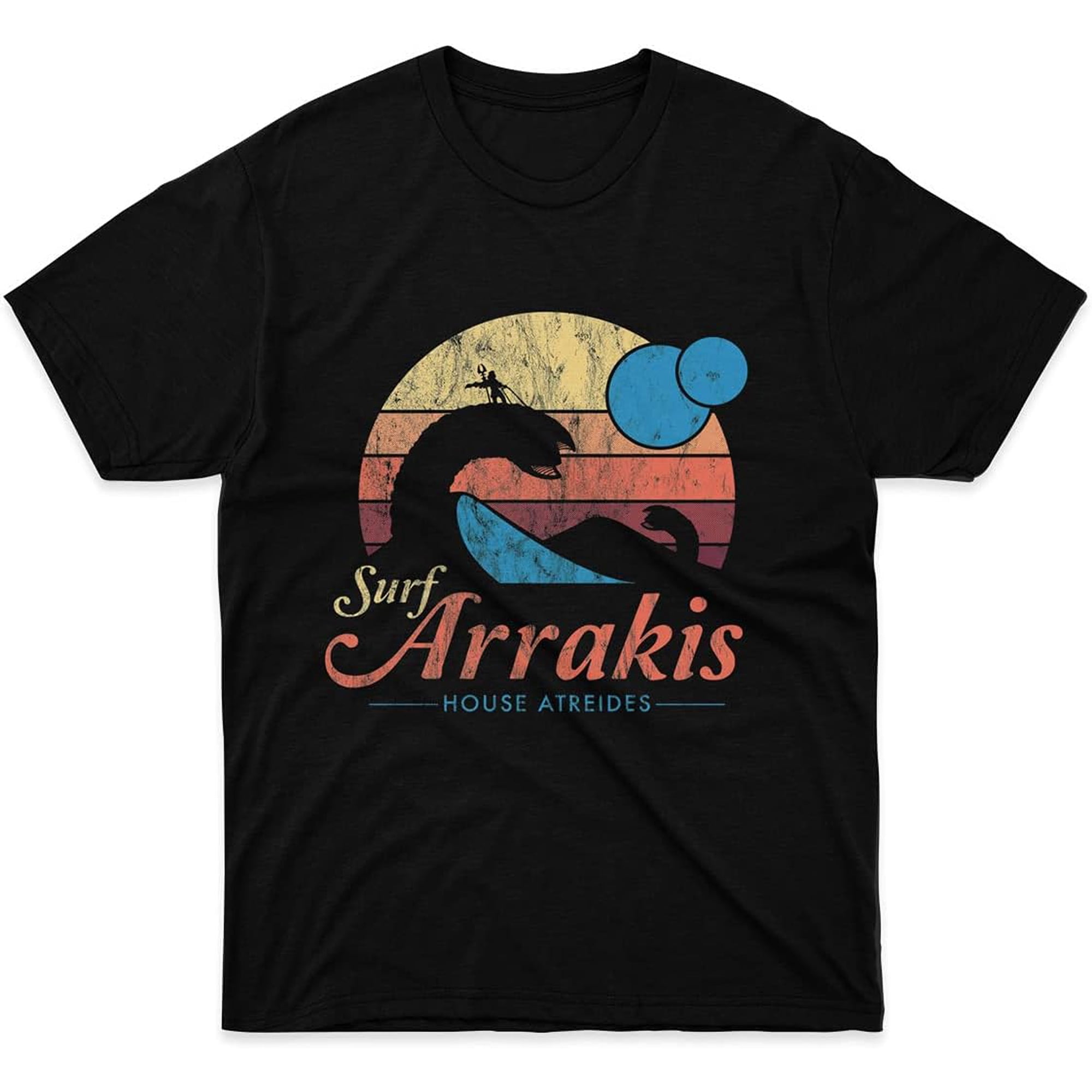 Click here for Haiker Mens Tshirt Visit Arrakis - Vintage Distres... prices