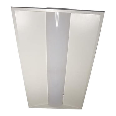 Metalux F Bay HBL 2 x 4' 4 Lamp T5 Commercial Fluorescent Lamp Fixture ...