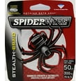 Spiderwire Stealth Braid Fishing Line Moss Green 50 lb Test 125 yd ...