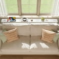 5.9" Narrow Console Sofa Table with Power Outlets, Total 39.4" Long ...