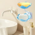 Double Layer Soap Dish Holder Wall Mounted Self Draining Shampoo Cup ...