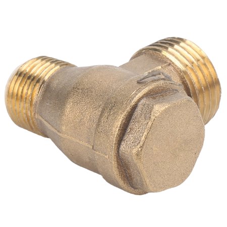 Octpeak 2‑Way Check Valve Brass Air Compressor Threaded Non‑Return ...