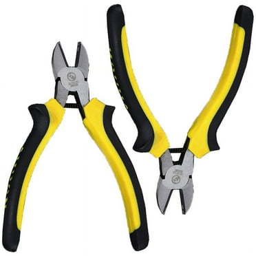 Metal Hog Ring Pliers Upholstery Tool with 100 Clip Fasteners - Walmart.com