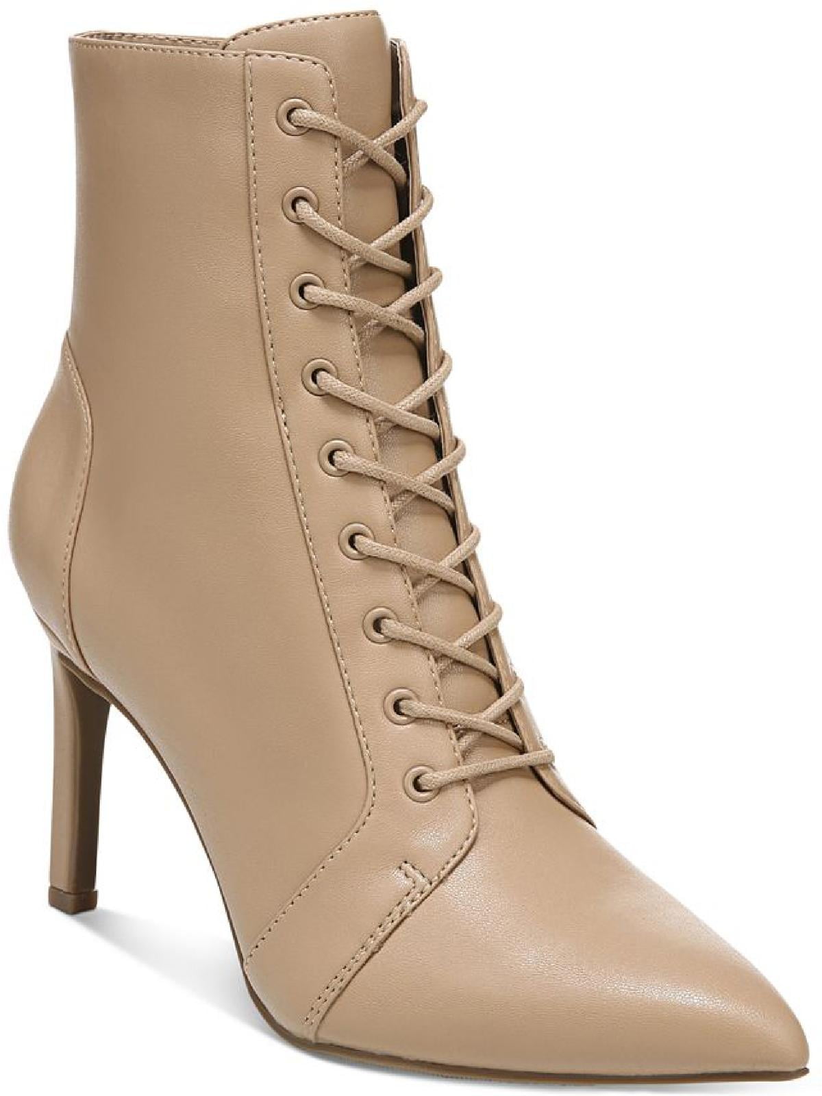 Bar III Womens Mathia Faux Leather Booties Ankle Boots - Walmart.com
