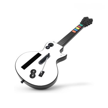 NBCP 2.4G Wireless Guitar Controller, Five-Key Hero Guitar with Whammy ...
