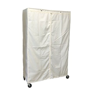 Covered Living Storage Shelving unit cover, fits racks 48"Wx18"Dx72"H ...