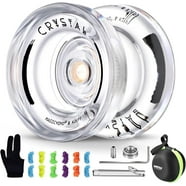 YOYOFACTORY Replay Pro Yo-Yo -Unresponsive Yo-Yo (Fire Marble Orange ...