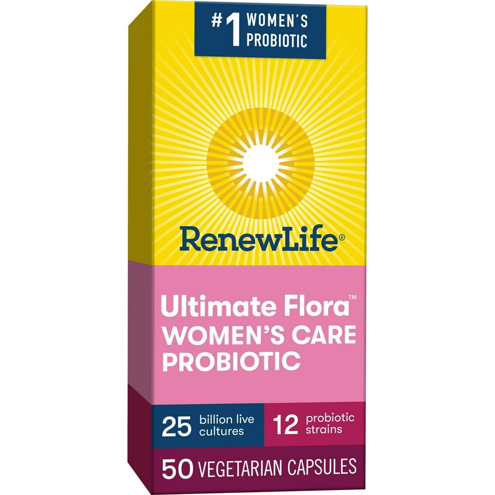 Renew Life Womens Probiotic 1 Womens Probiotic 25 Billion 50 Ct