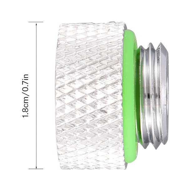 G1/4 Thread Vent Valve Auto Exhaust Connector Plug for Computer Water ...