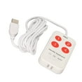 NFTIGB 4-Key Programmable Handle Keyboard Custom USB Pocket Mini Button ...