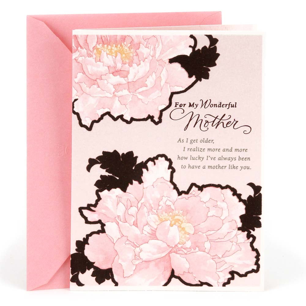 Hallmark Birthday Card For Mom Pink Flowers Walmart Walmart Hallmark Birthday Card For Mom Pink Flowers Walmart Walmart