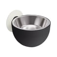 2 Pcs Wall Magnetic Dog Bowl 5.51 Inch Stainless Steel, Elevated Pet ...