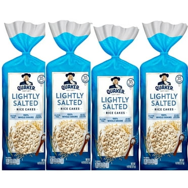 Quaker Chocolate Crunch Large Rice Cakes (7.23oz) + Quaker Lightly ...