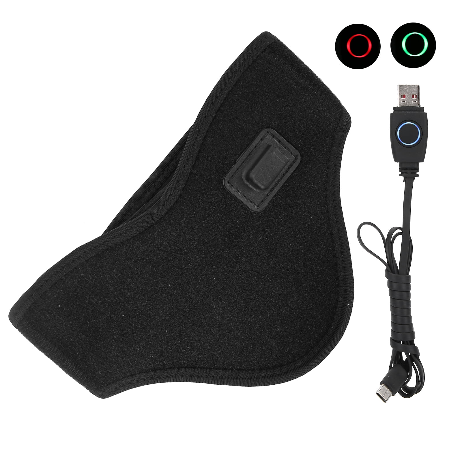 Senjay Heated Neck Wrap, Temperature Adjusting Heated Cervical Collar ...