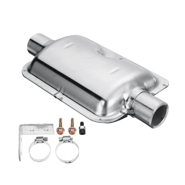 24mm Air Diesel Parking Heater Exhaust Silencer Muffler With Brackets ...