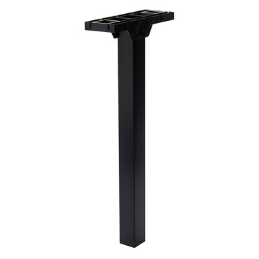 Gibraltar Round Steel Mailbox Post, Black - Design for Lightweight ...