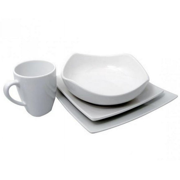 White Square Dinnerware