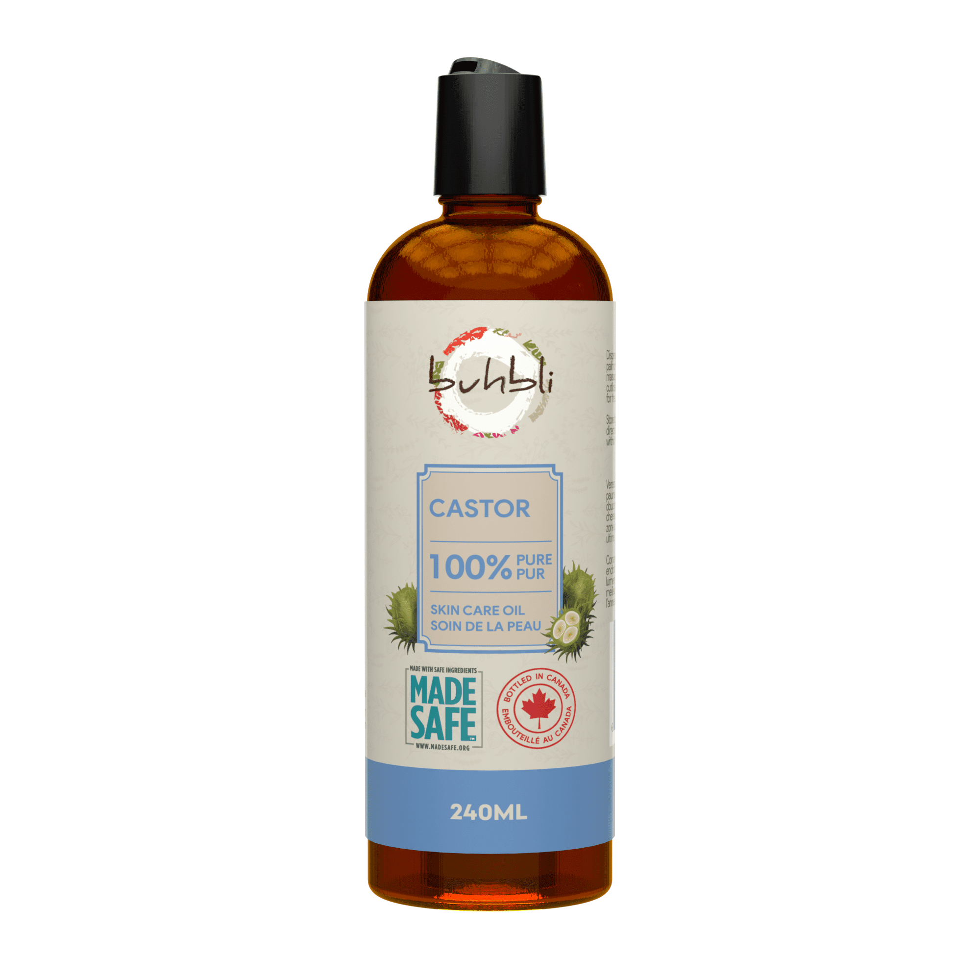 Buhbli Brands - Castor Oil, 240ml, 100% Pure & Natural - Bottled in ...