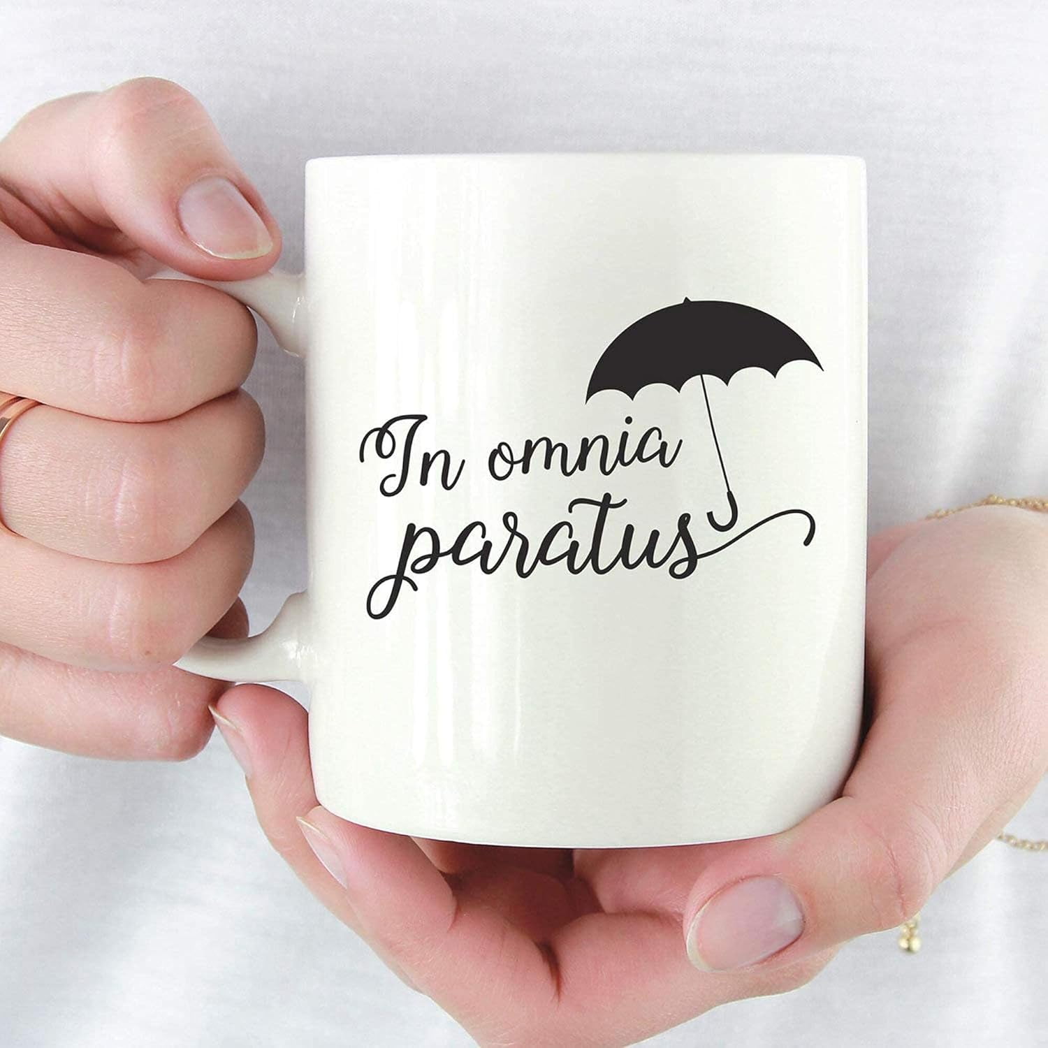 Click here for Unbranded In Omnia Paratus Mug Gilmore Girls Mug L... prices