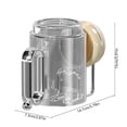 Suction Cup Holder Mouthwash Cup - Bathroom Toothbrush Cup, Space ...