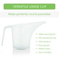 Plastic Funnel Pitcher (1000ml) for Measuring, Easy Pour Measuring Cup ...