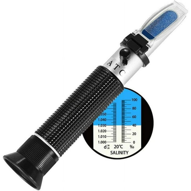 Desiderio Salinity Refractometer Salinity Refractometer for seawater ...