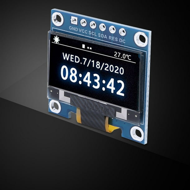 0.96 Inch Display Module SSD1315 Driver 128x64 LCD Module (6Pin White ...