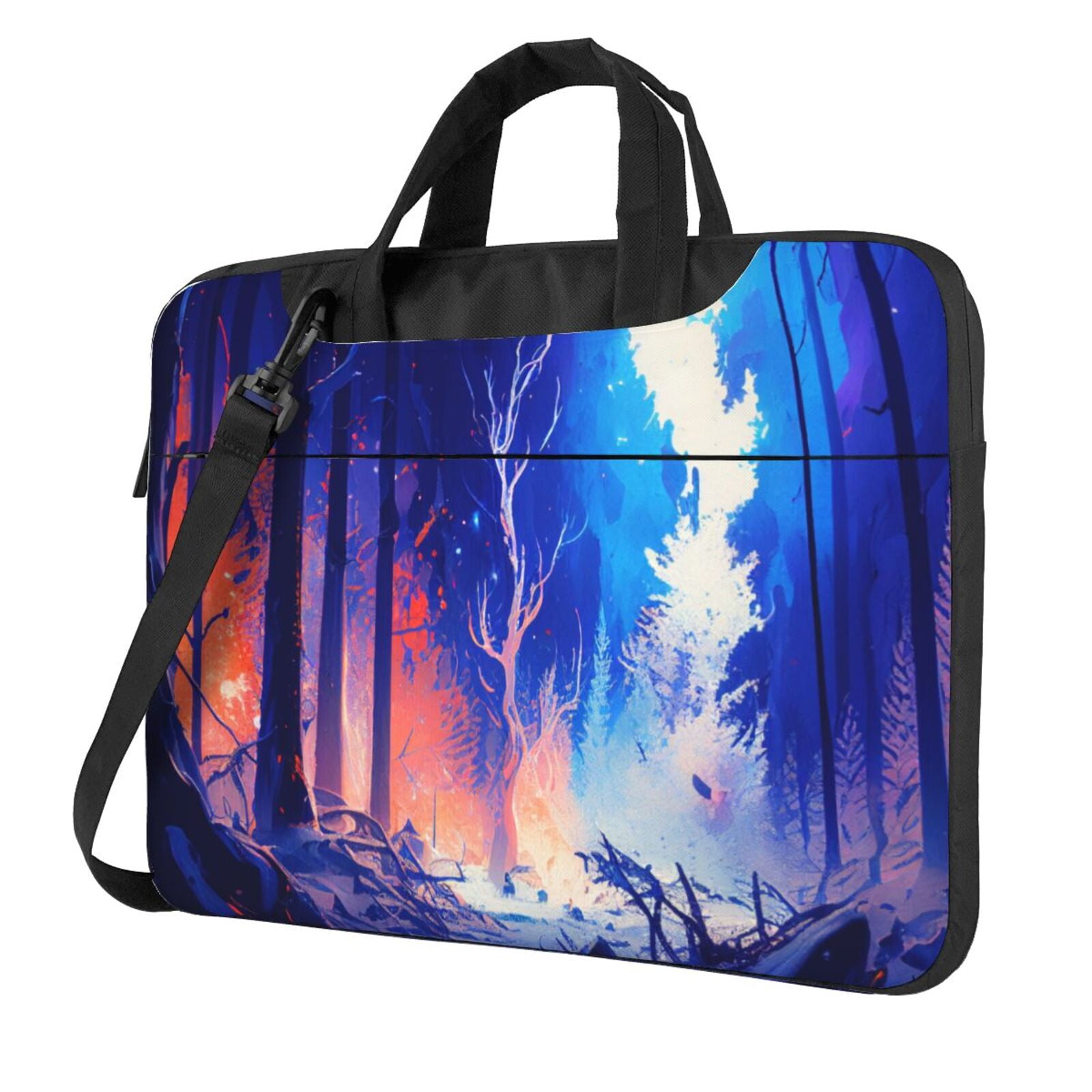 Winter Flame Forest Laptop Bag, 13 inch Laptop or Tablet, Business ...