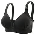 Anuyalue Front Closure Bras For Women Plus Size Wireless Full Coverage