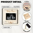 Personalized Ultrasound Magnet, Baby Arrival Announcement Fridge Magnet ...