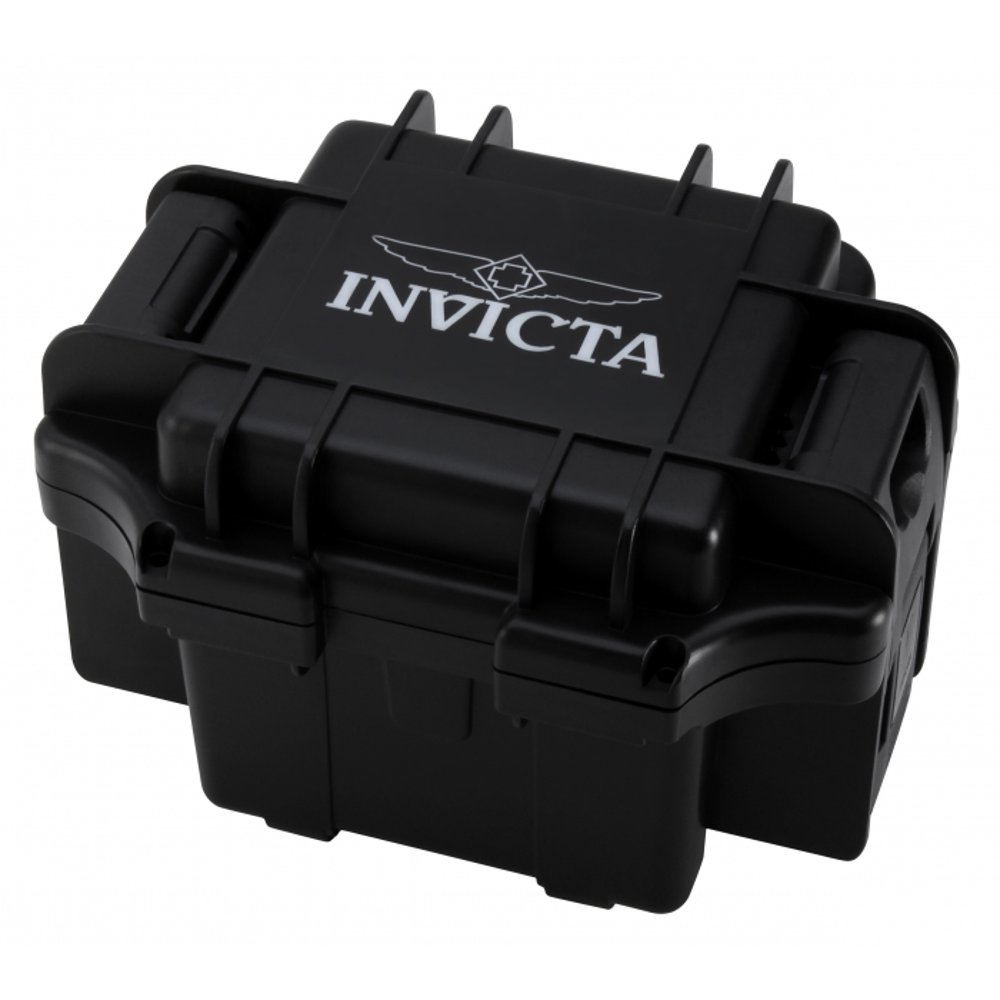 Invicta - 1 One Slot Collector's Dive Case/watch Box-rare Black Color ...