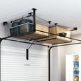 eShelf 4X4 ft Lifting Ceiling Garage Storage Rack, Up to 300 Lbs ...