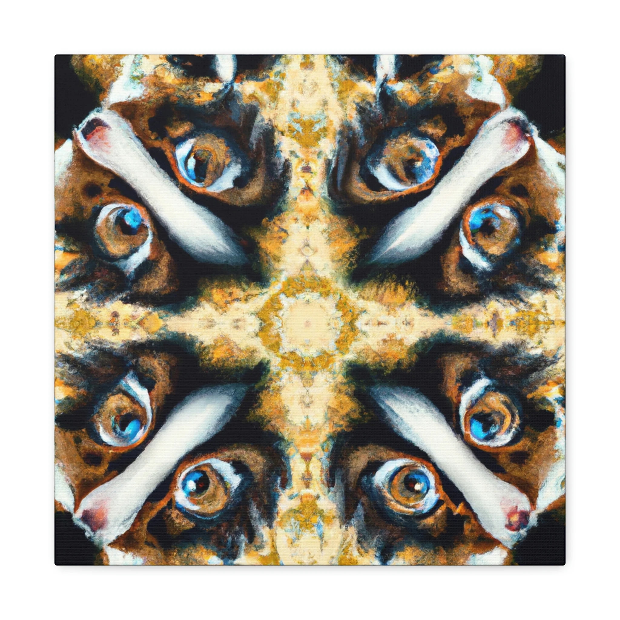 Border Collie Pop Art - Canvas - Walmart.com